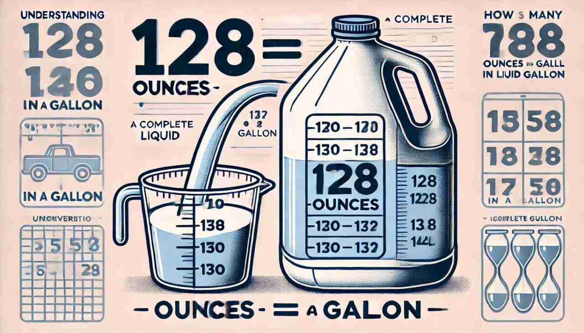 How Many Ounces Are in a Gallon? A Complete Guide to Liquid Measurements - Royal Sprinter